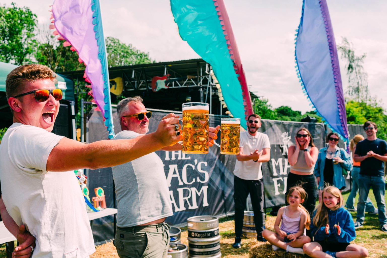 May Bank Holiday Beer Garden - The Macs Farm